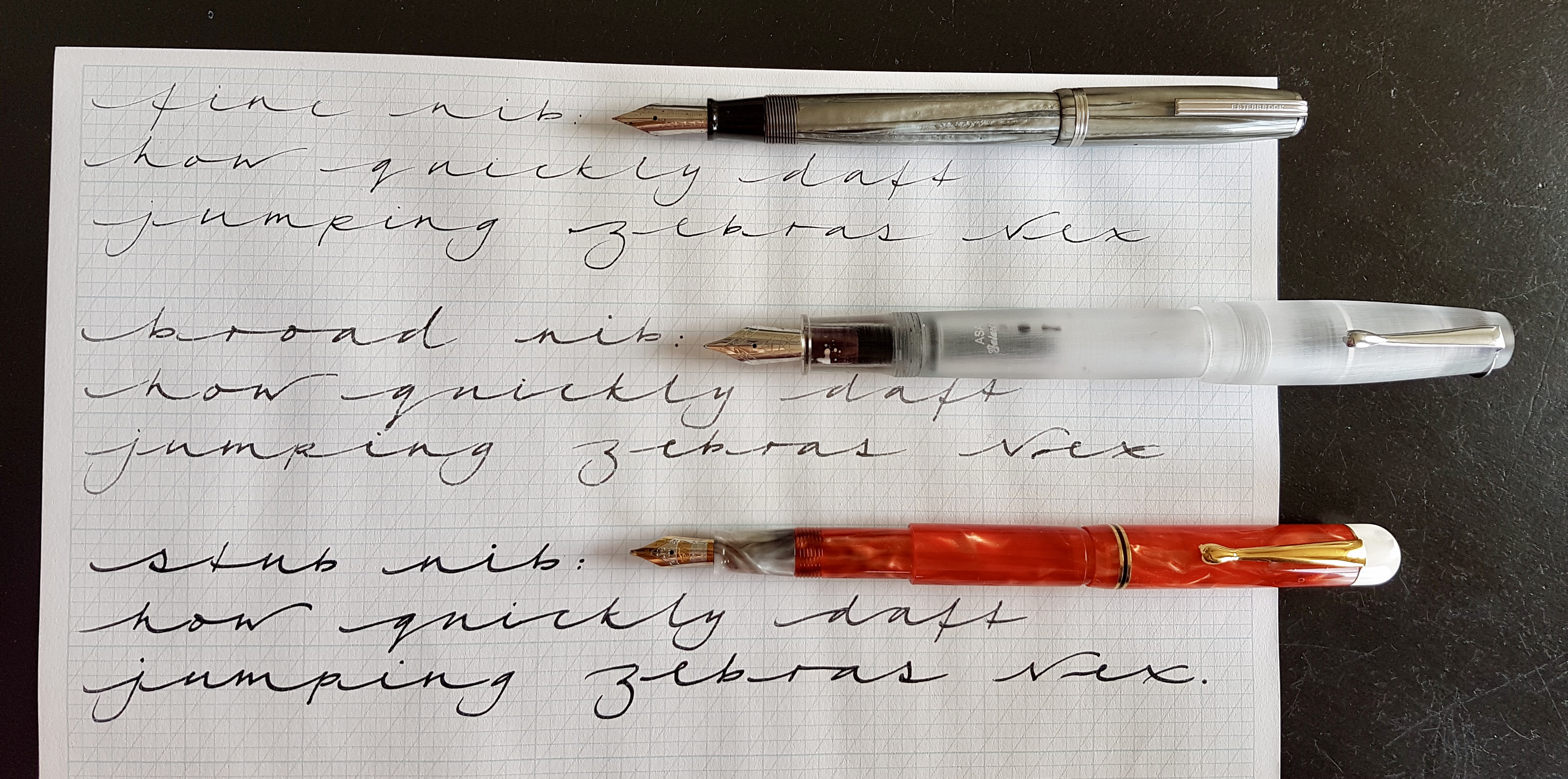 A swoopy cursive – Janinescribbles