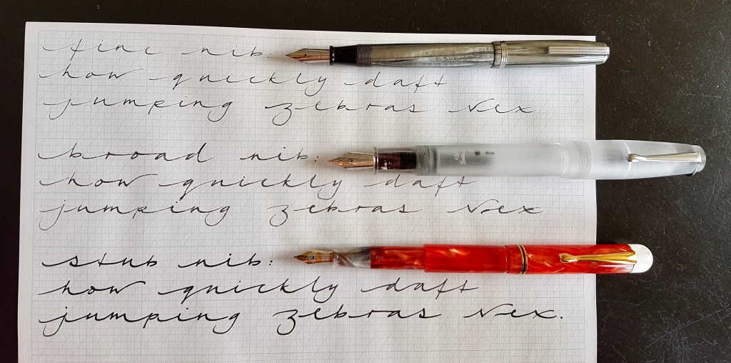 A swoopy cursive – Janinescribbles